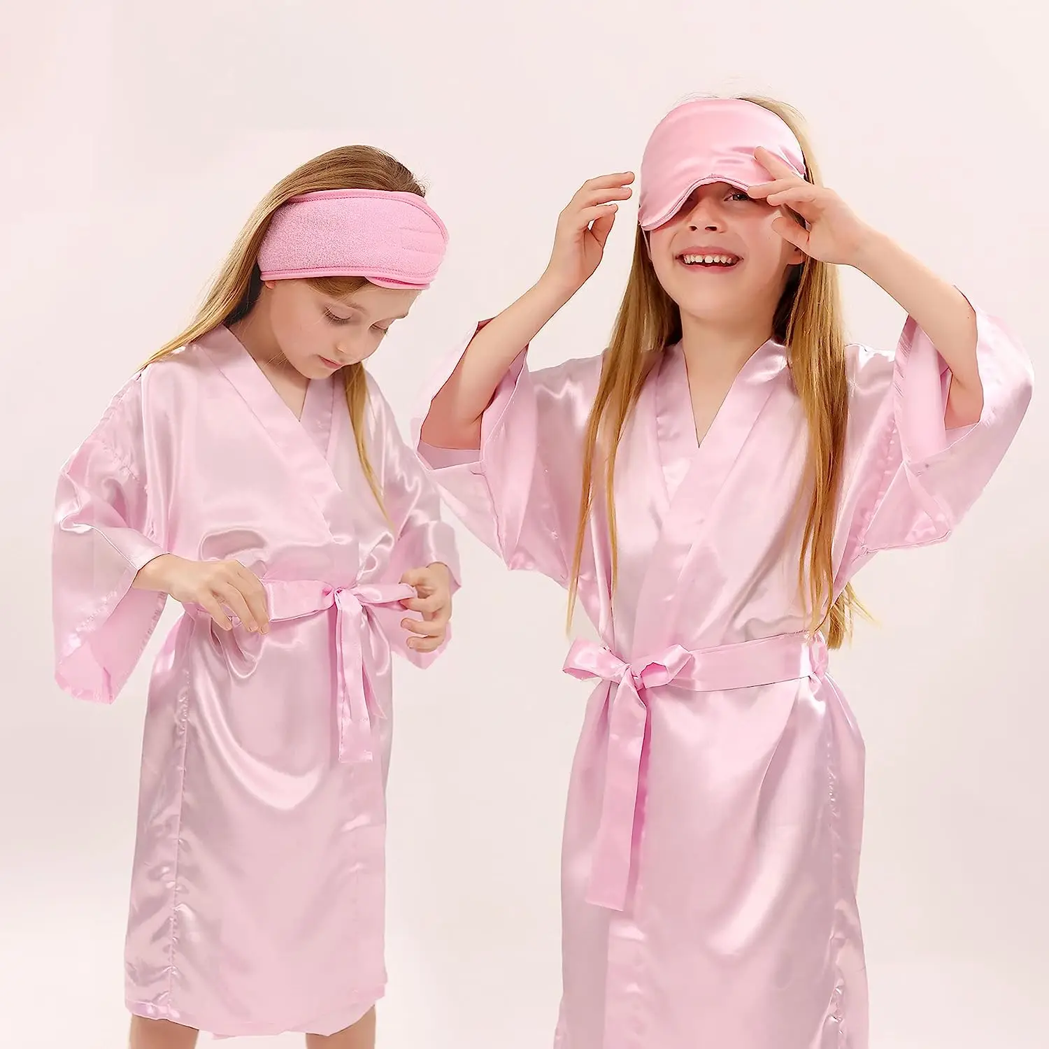 Pink Spa Robes For Girls