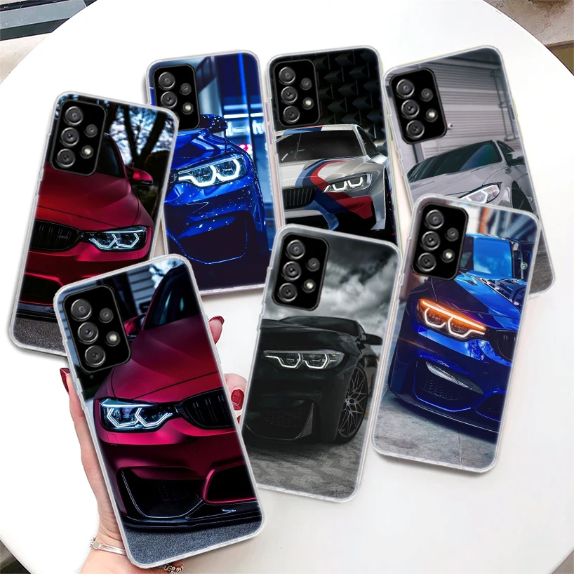Blue-Red-Car-for-Bmw-Phone-Case-For-Samsung-Galaxy-A52-A53-A54-A55-A12 ...