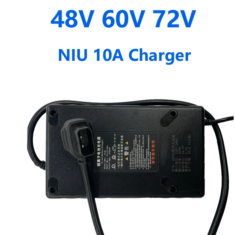48V 60V 72V 8A NIU battery charger NO 10A for NIU N1 N1S M lithium ion ...