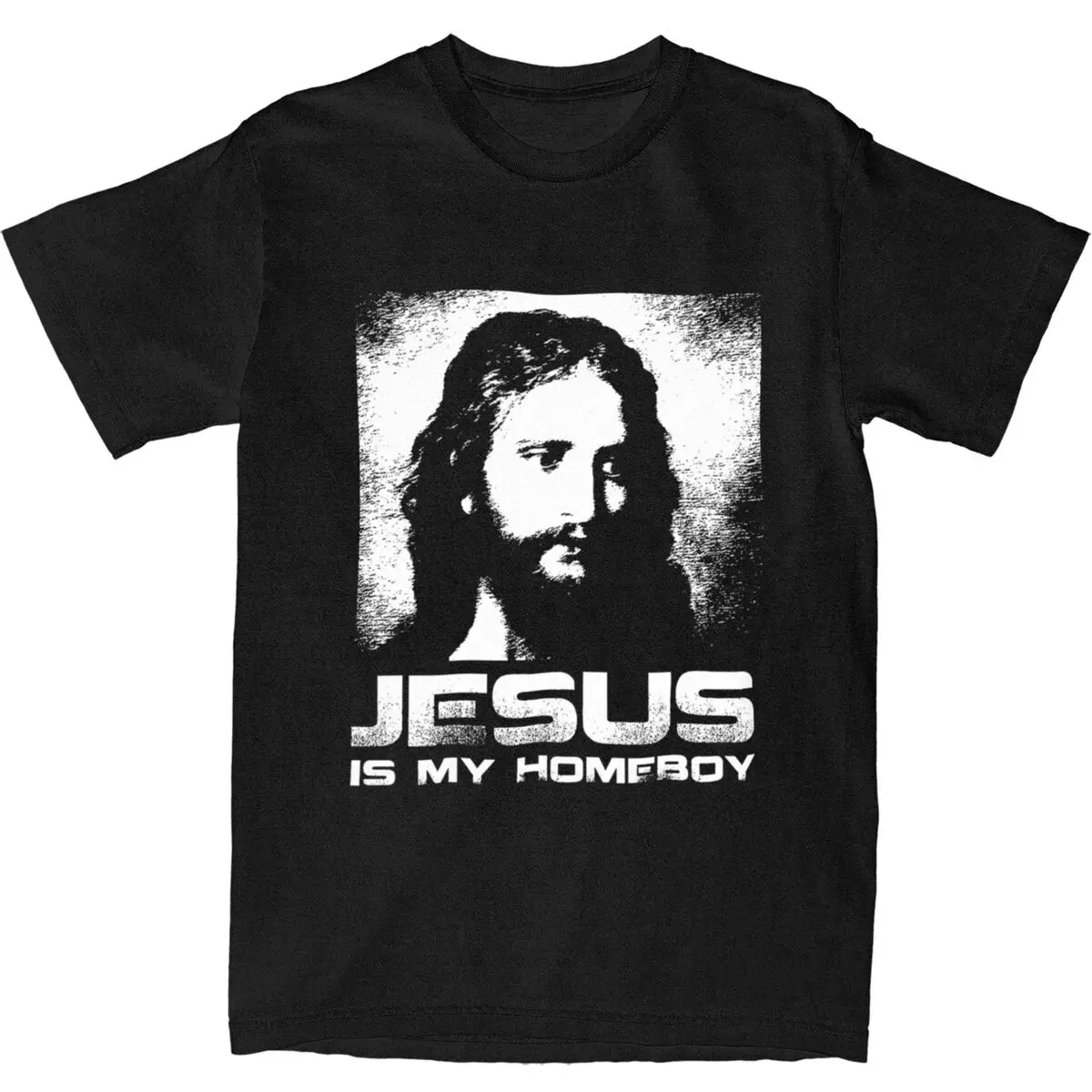 Haikyuu-T-Shirt-Jesus-Is-My-Homeboy-100-Cotton-T-Shirts-Cool-Popular ...