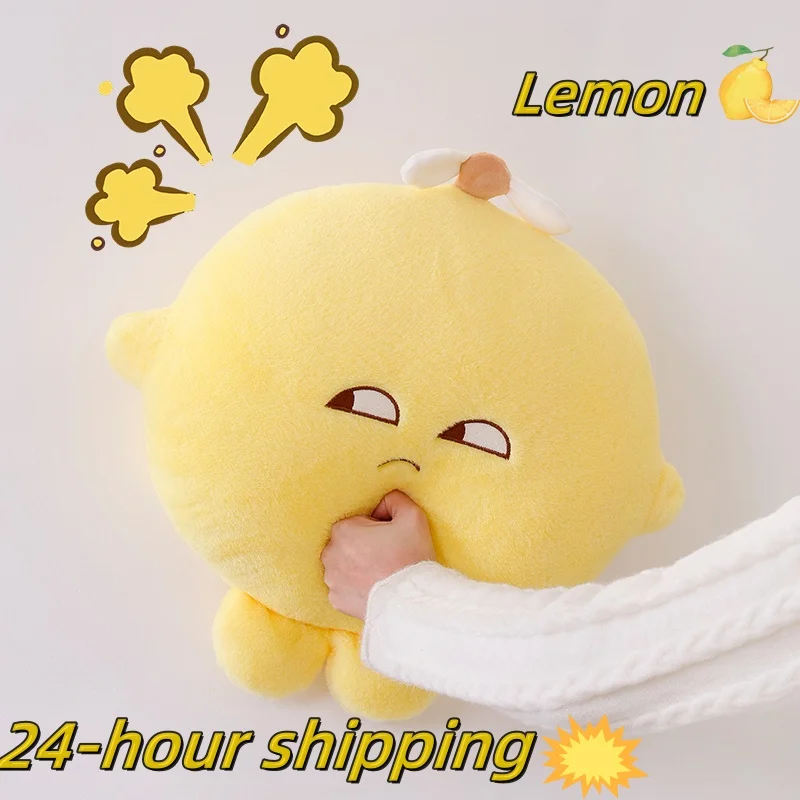 50cm-Yellow-Lemon-plush-Toy-Throw-Pillow-Cartoon-My-Boss-Same-Style ...