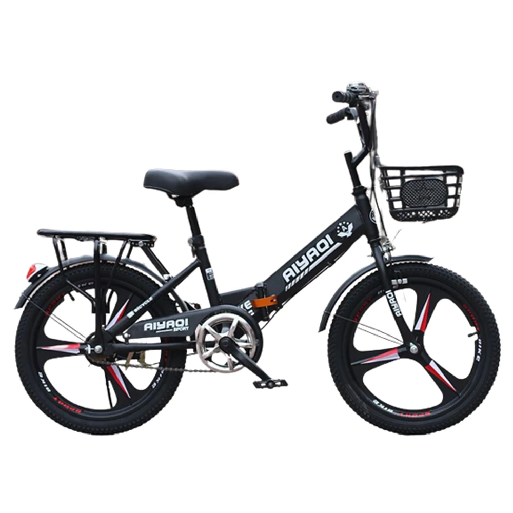 22-Inch-Bicycle-Foldable-Children-Bike-Thicken-Rubber-Tire-Sensitive ...