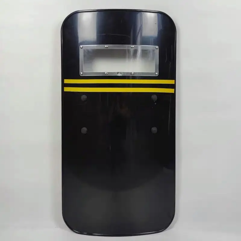 Black-Riot-Shield-Protective-Shield-Security-Militia-Security-Equipment ...