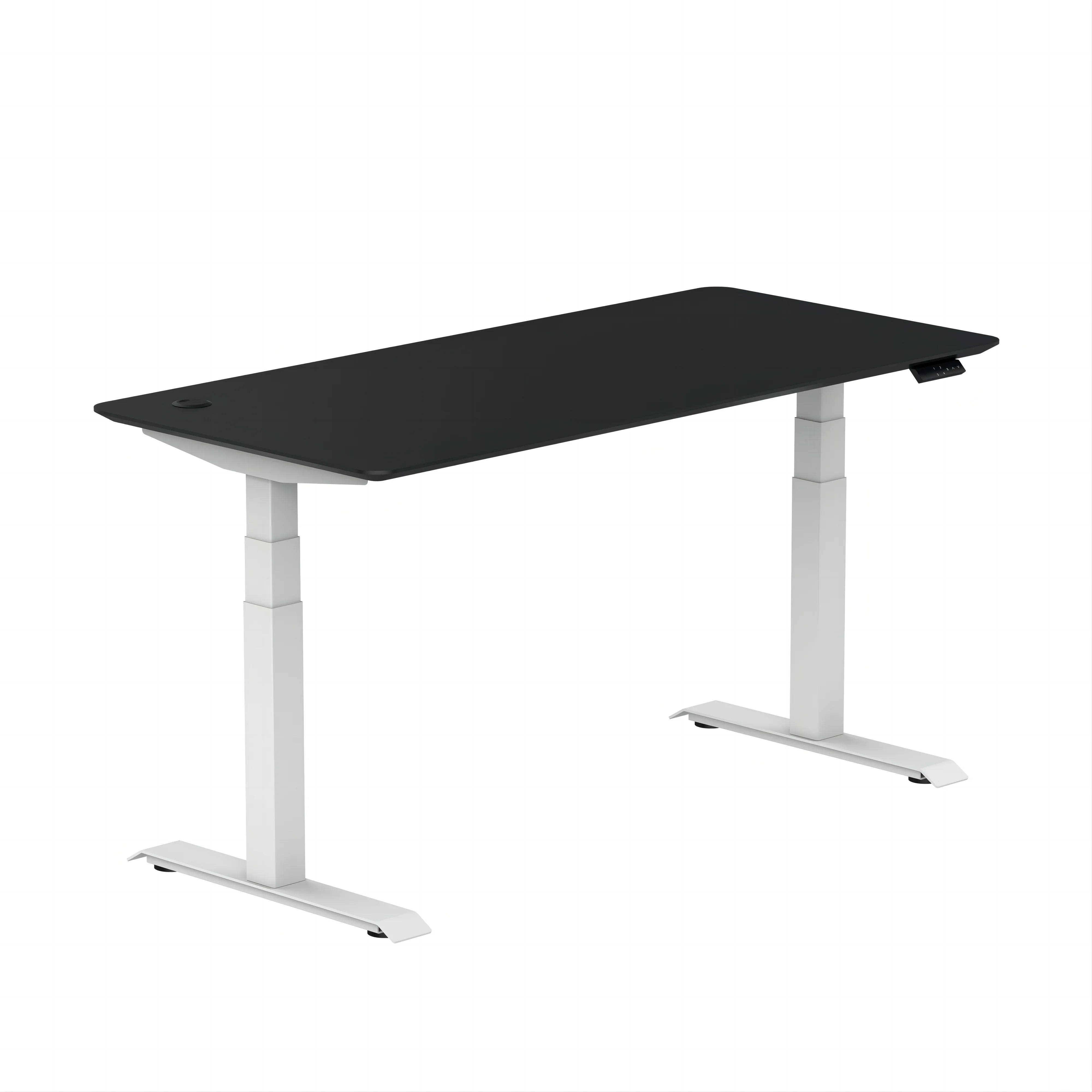 Smart-Office-Furniture-Table-Double-Motor-Square-Three-Stage-Table-Legs ...