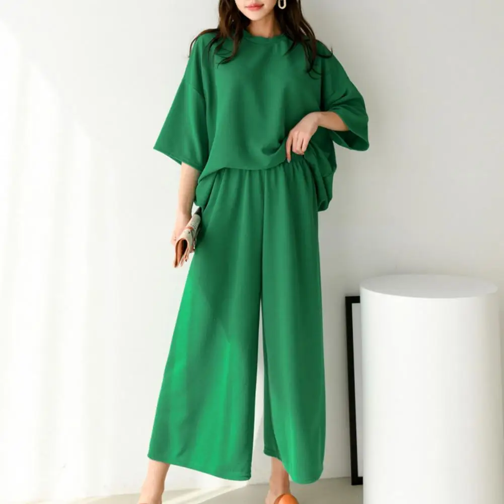 Cotton-Linen-Loungewear-Outfit-Stylish-2-piece-Solid-Color-Lounge-Wear ...