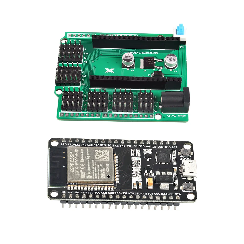 ESP32-V1 Shield per 36 pin ESP32-Wroom-32D Kit di sviluppo ESP32 DEVKIT ...
