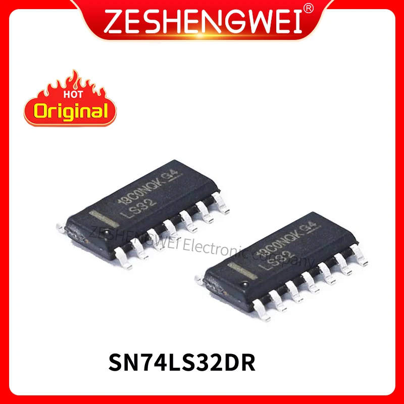 10PCS-LOT-SN74LS32DR-74LS32-LS32-SMD-SOP-14-logic-inverter-In-Stock-NEW ...