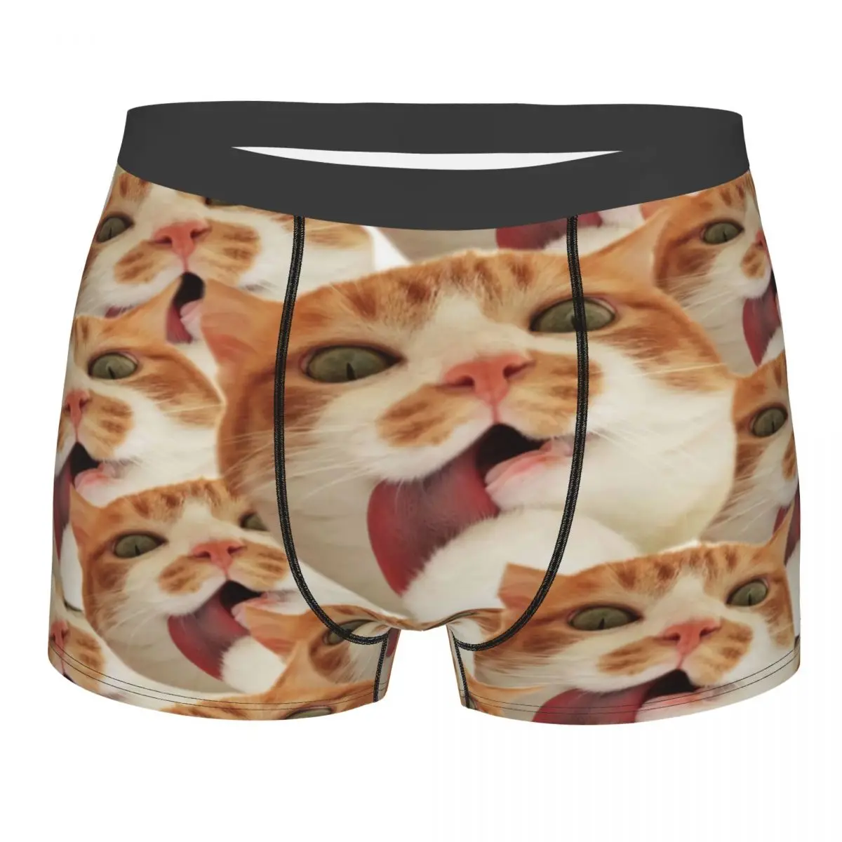 Men-s-Funny-Cat-Underwear-Cute-Kitty-Sexy-Boxer-Shorts-Panties-Homme ...