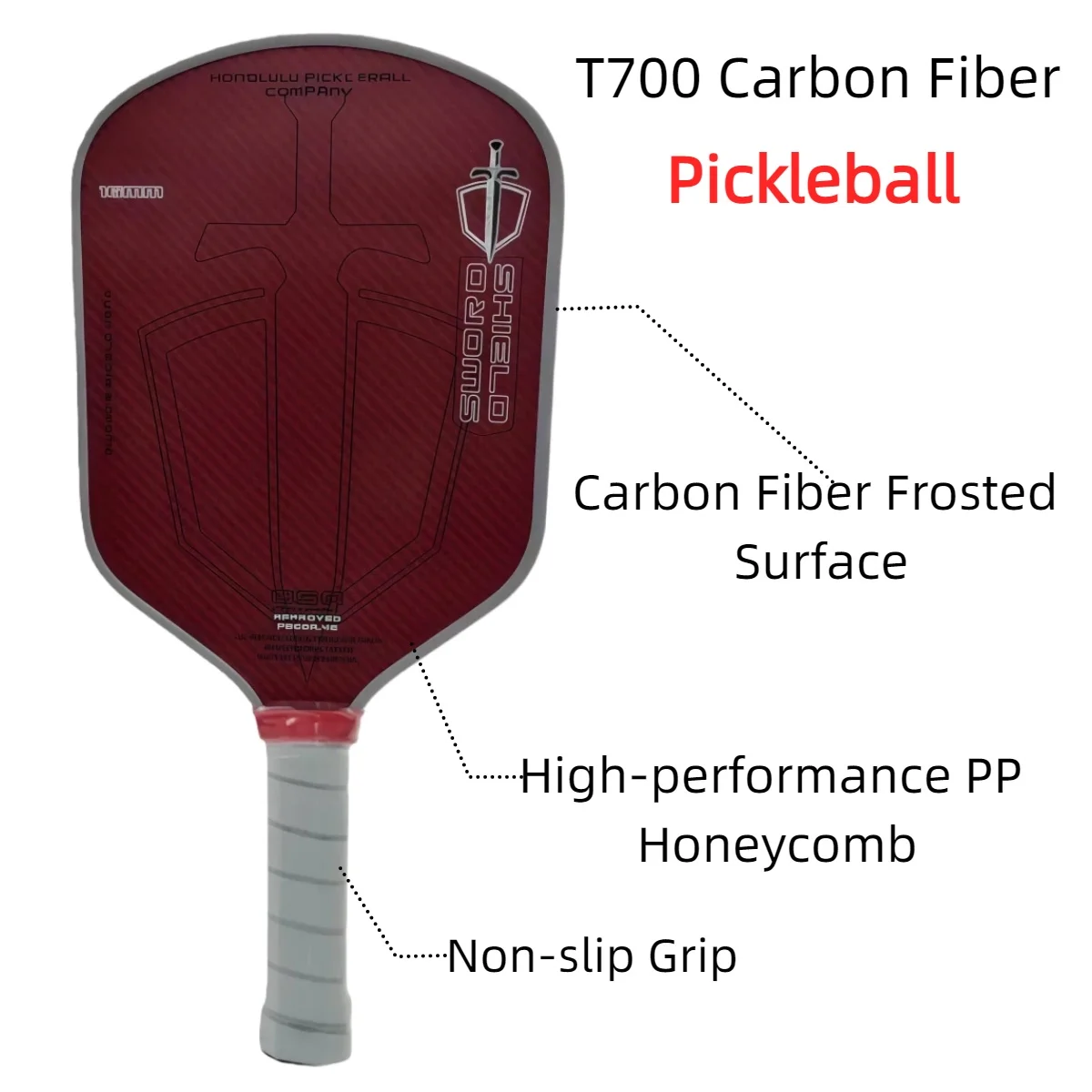 Co-branded JOOLA 4th Gen Pickleball Paddle, T700 Carbon Fiber Hot ...