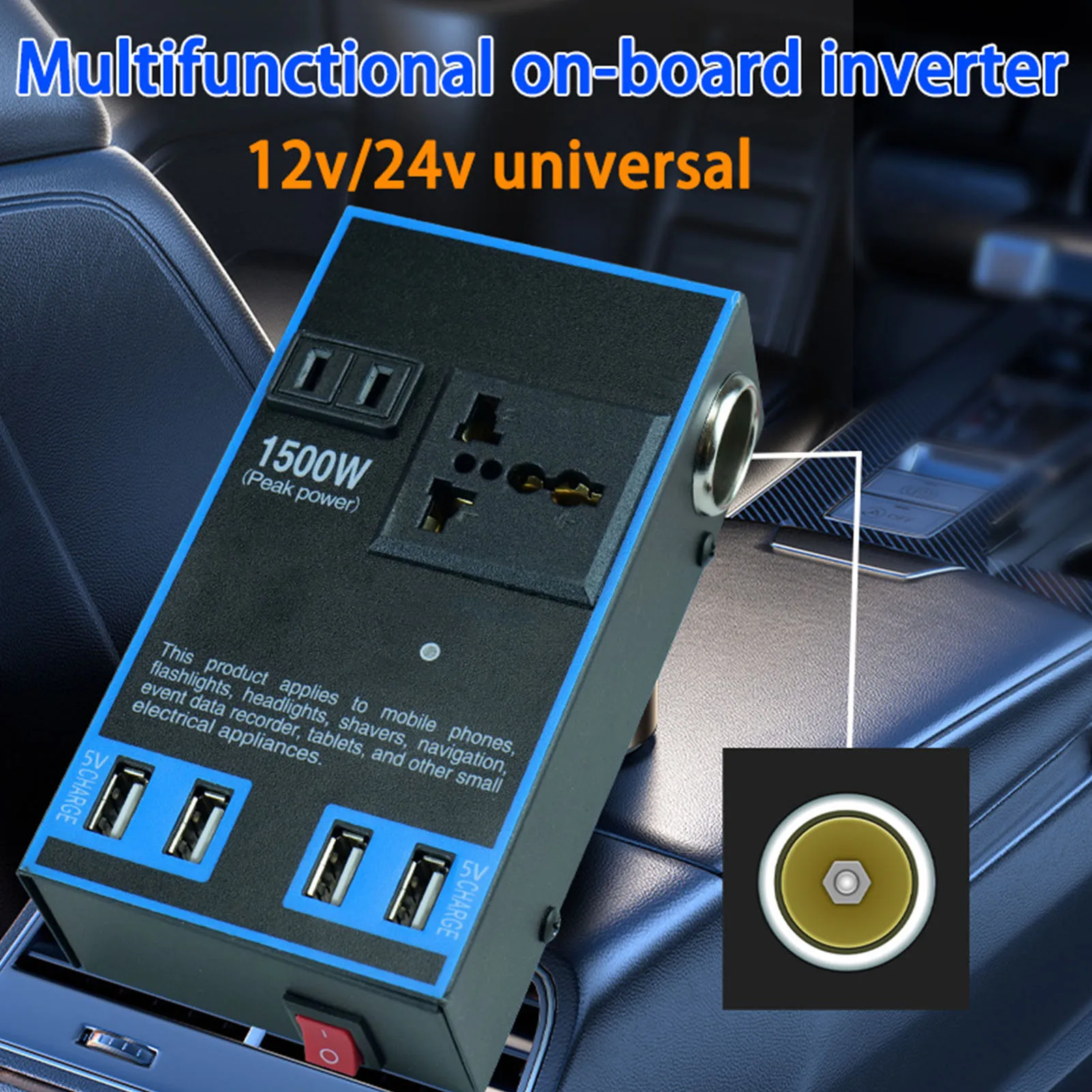 Car-Power-Converter-Inverter-Car-Power-Inverter-12V-24V-to-110V-220V ...
