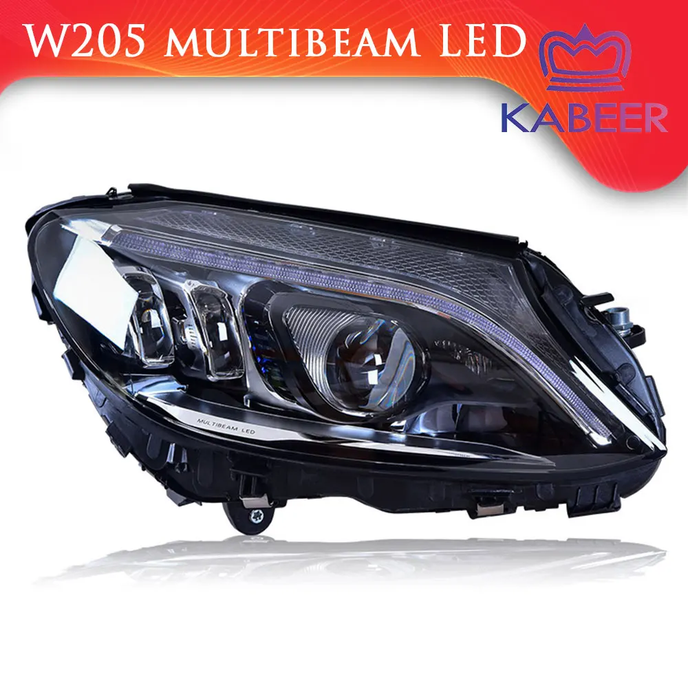 サイドミラーインジケータ 用 C クラス W205 2015-2020 ヘッドライトアセンブリデイタイムランニングライトストリーマー（Mercedes-Benz ベンツ Cクラス 型式 ...