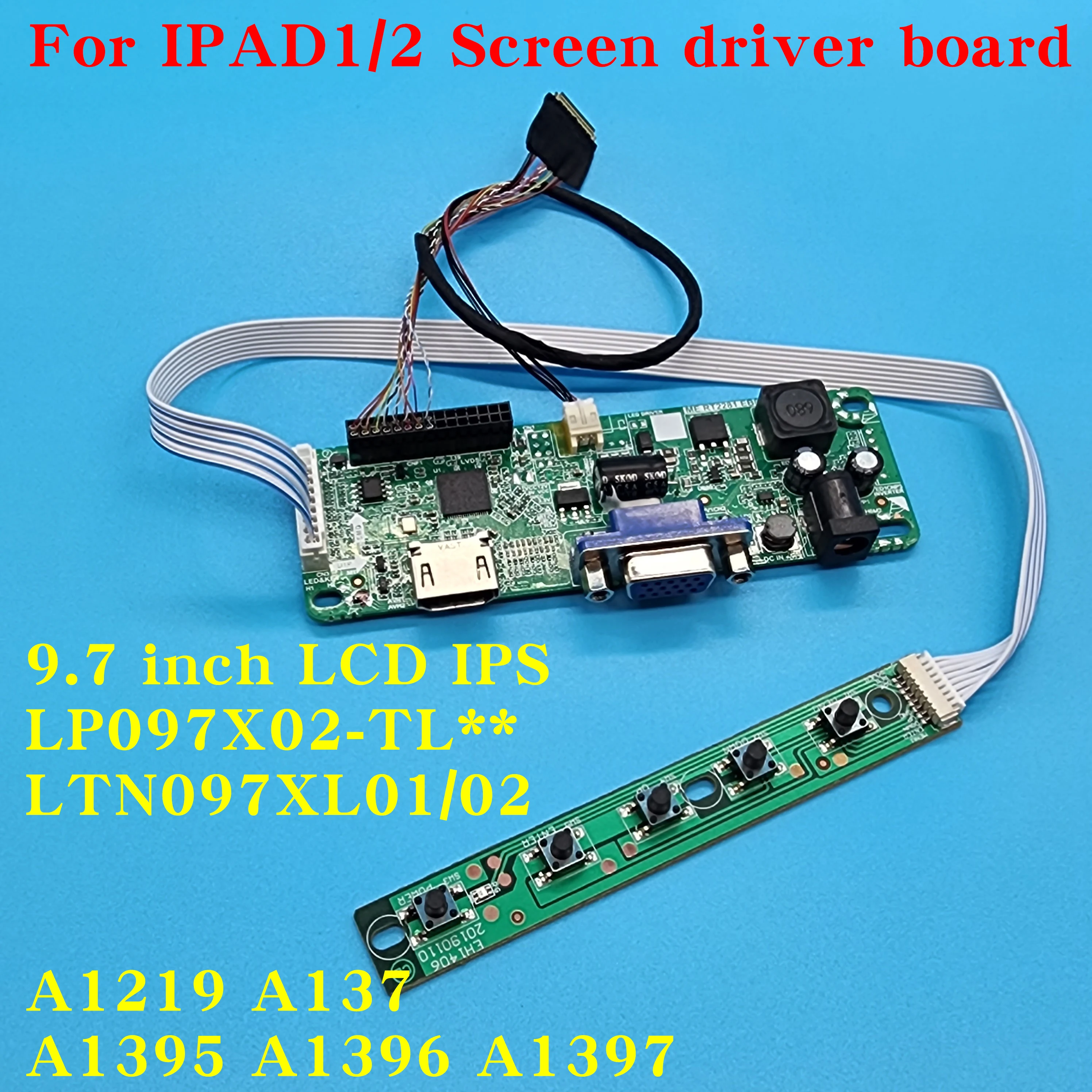 For-LP097X02-Screen-Driver-Board-IPAD1-IPAD2-LCD-Control-Motherboard ...