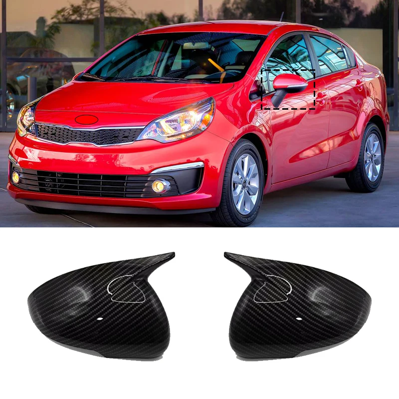 for-Kia-Rio-2012-2013-2014-2015-2016-2017-car-rearview-mirror-cover ...