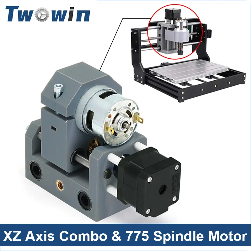 CNC 3018 / 3018 Pro/MAX XZ Axis 775 Spindle Motor Drill Chunk ...