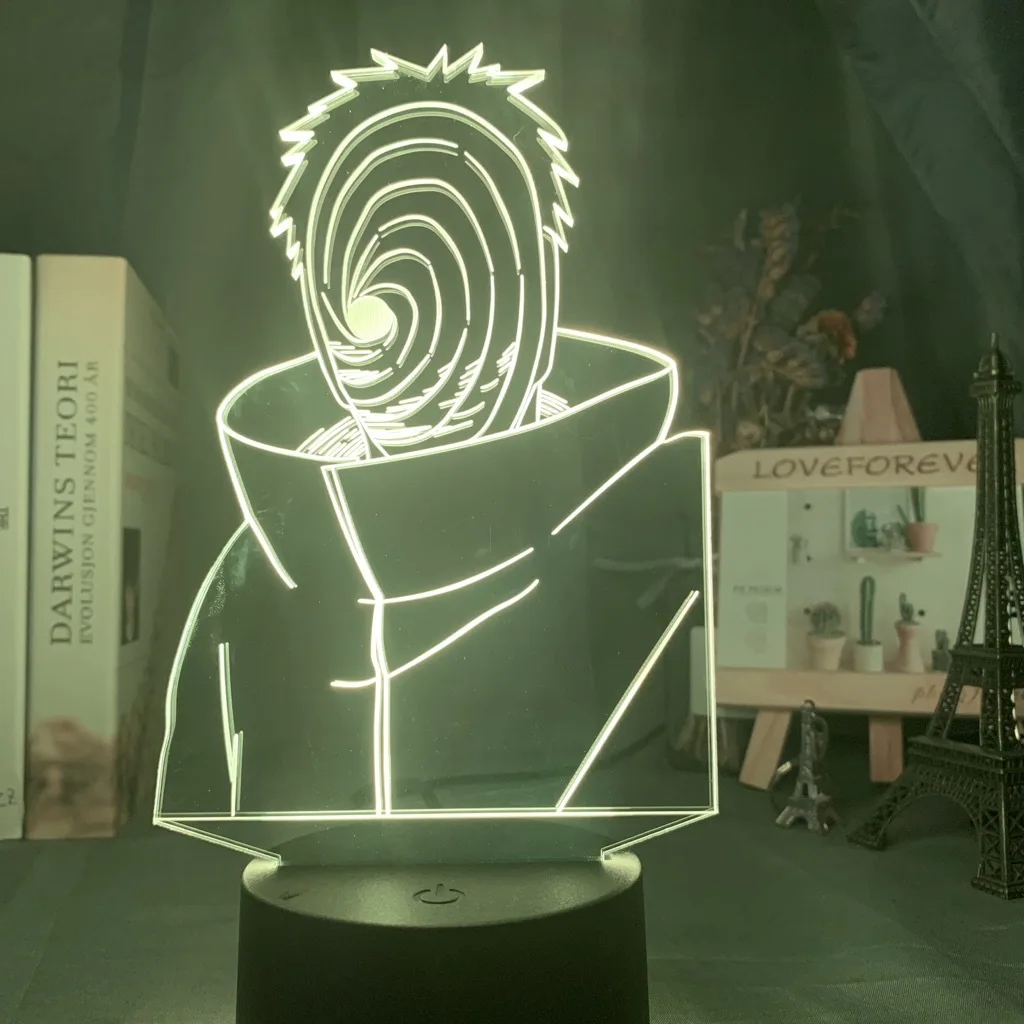 Itachi Sasuke Night Light | Naruto Sasuke Night Lamp 3d - 3d Lamp Anime ...