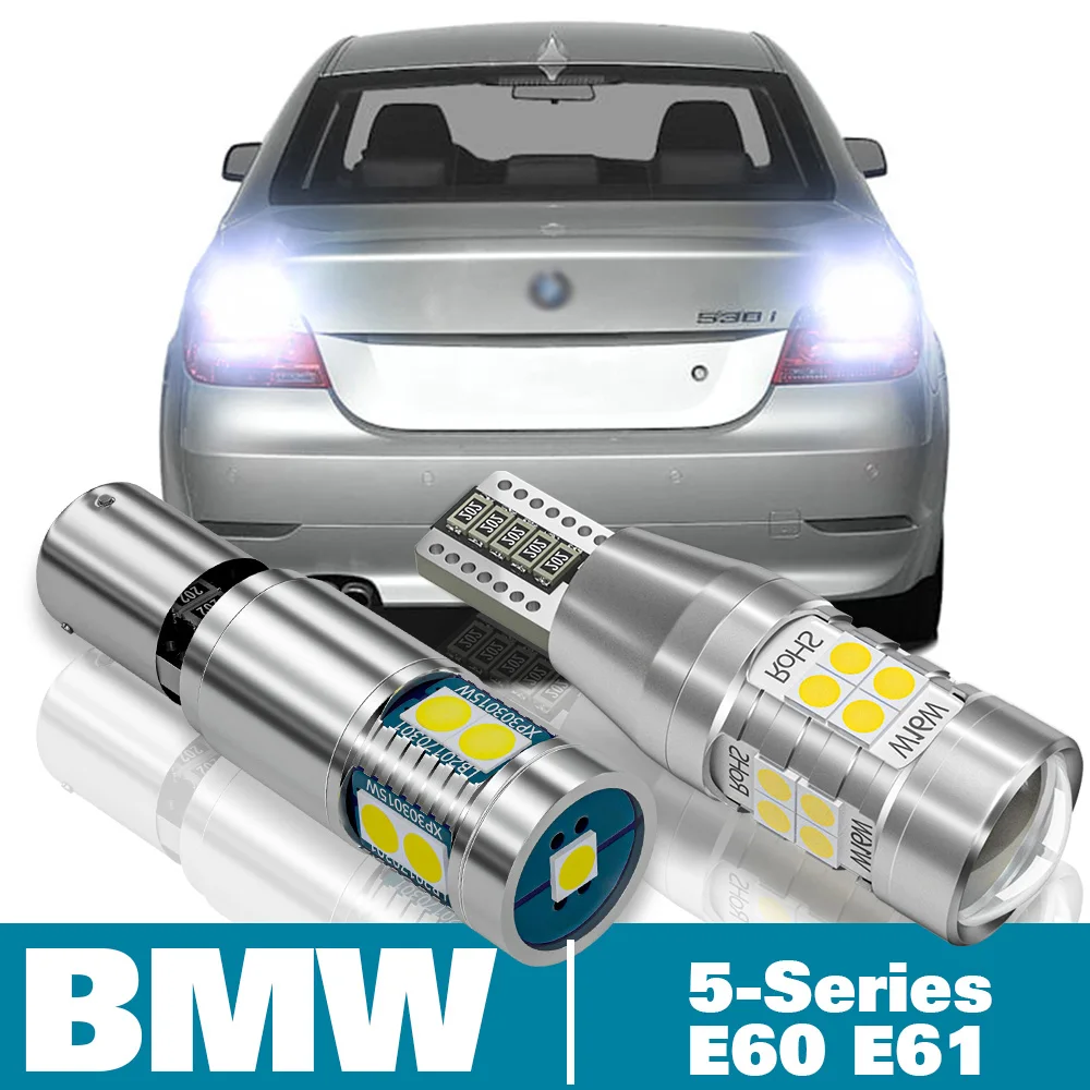 Luz LED de marcha atrás para coche, accesorio para BMW serie 5 E60 E61 ...