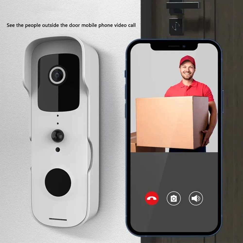 Wifi-Camera-Doorbell-Camera-Smart-Home-1080P-Video-Door-Bell-Camera ...
