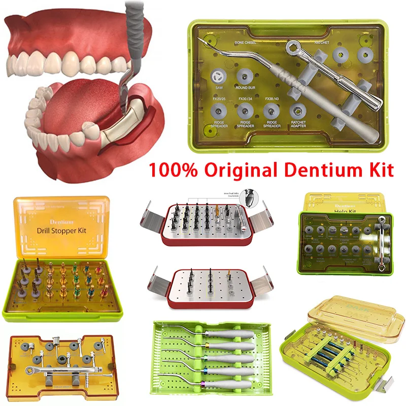 100% Original Dentium Dask Dental Implant Bone Chisel Digital Guide ...