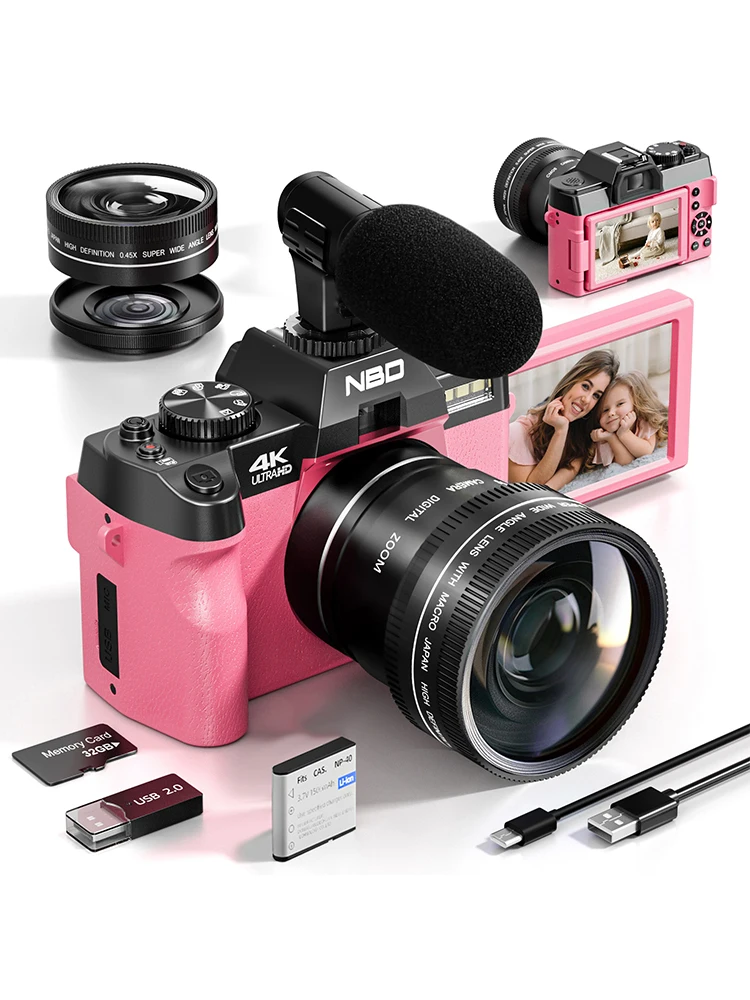 NBD-compact-digital-photography-camera-4K-wireless-network-camera-retro ...