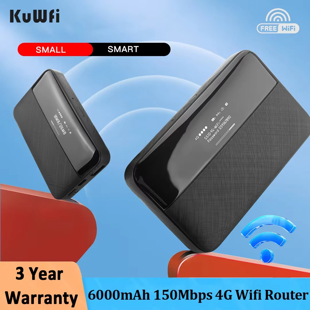 Kuwfi-4G-Lte-Router-Draadloze-Wifi-Draagbare-Modem-Mini-Outdoor-WIFI ...