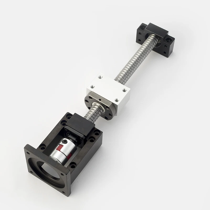 C5 Ballscrew SFU2005 Kit Customizable Size End Machined+Ballnut+Nut ...