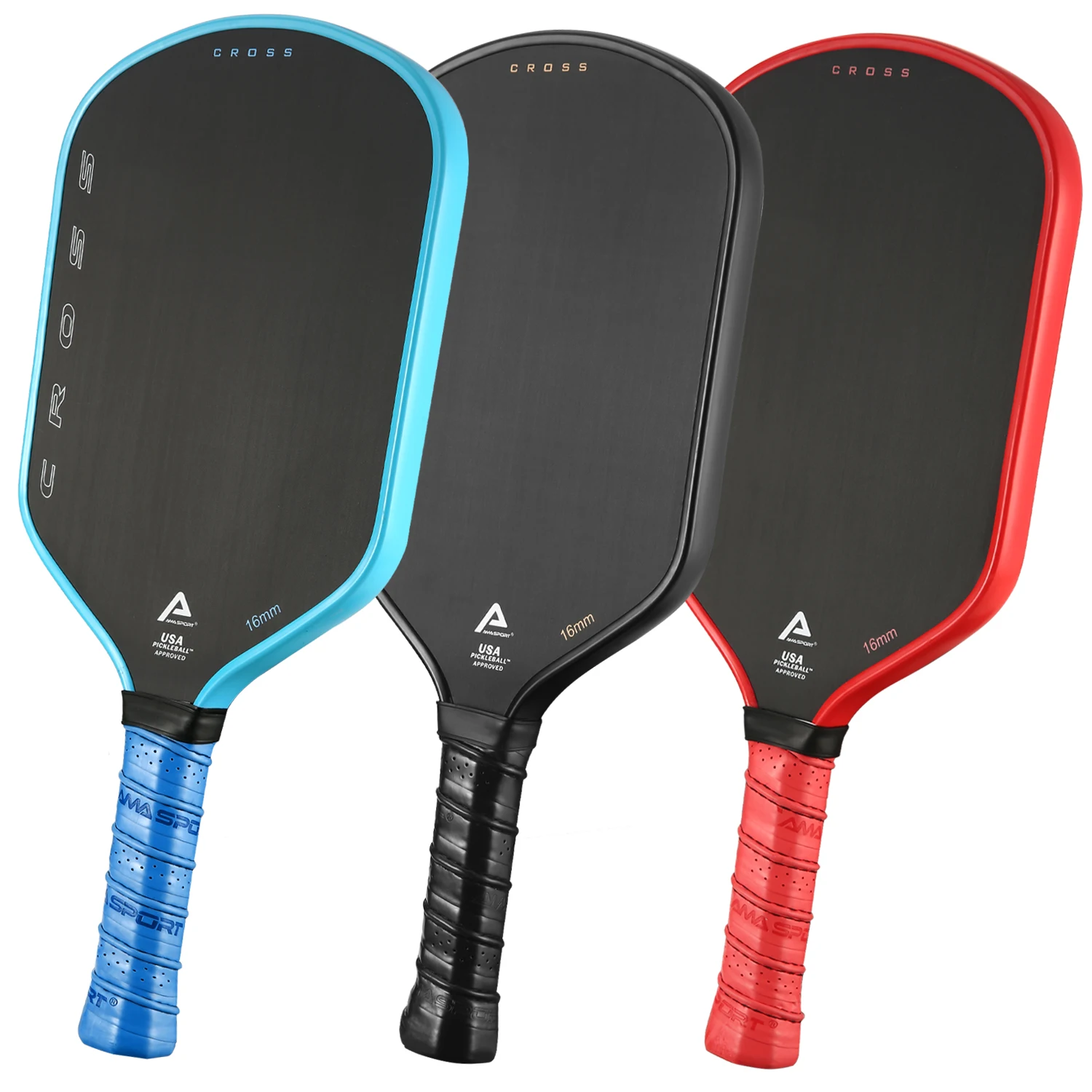 AMASPORT-USAPA-Pickleball-Paddle-Raw-T700-Carbon-Fiber-16MM-Cross-Tech ...
