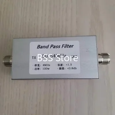 50-54MHz-100w-Band-Pass-Filter-BPF-6-Meter-Wave-Filter-Improves-Anti ...