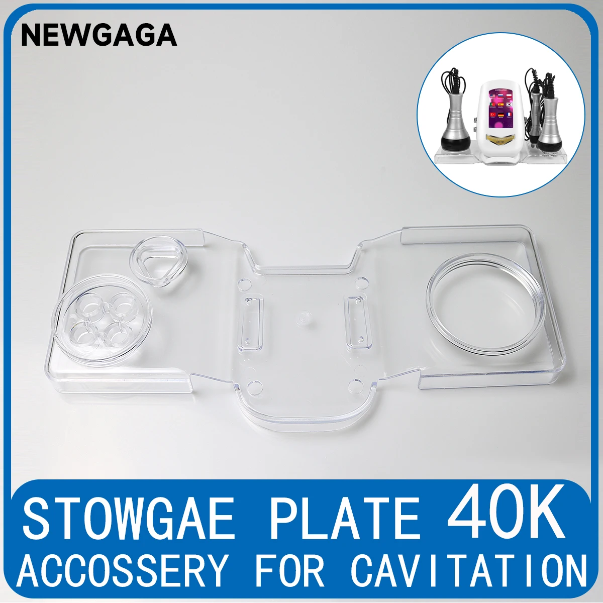 Plastic-Stowage-Plate-Stand-Support-Accesories-For-40K-Cavitation ...