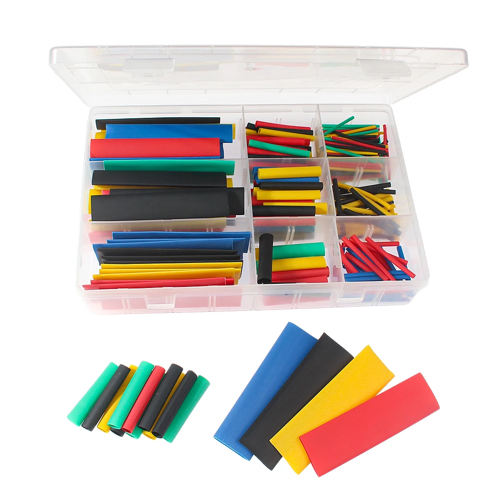 328PCS-Box-2-1-Heat-Shrink-Tubing-Electrical-Insulation-Sleeve ...