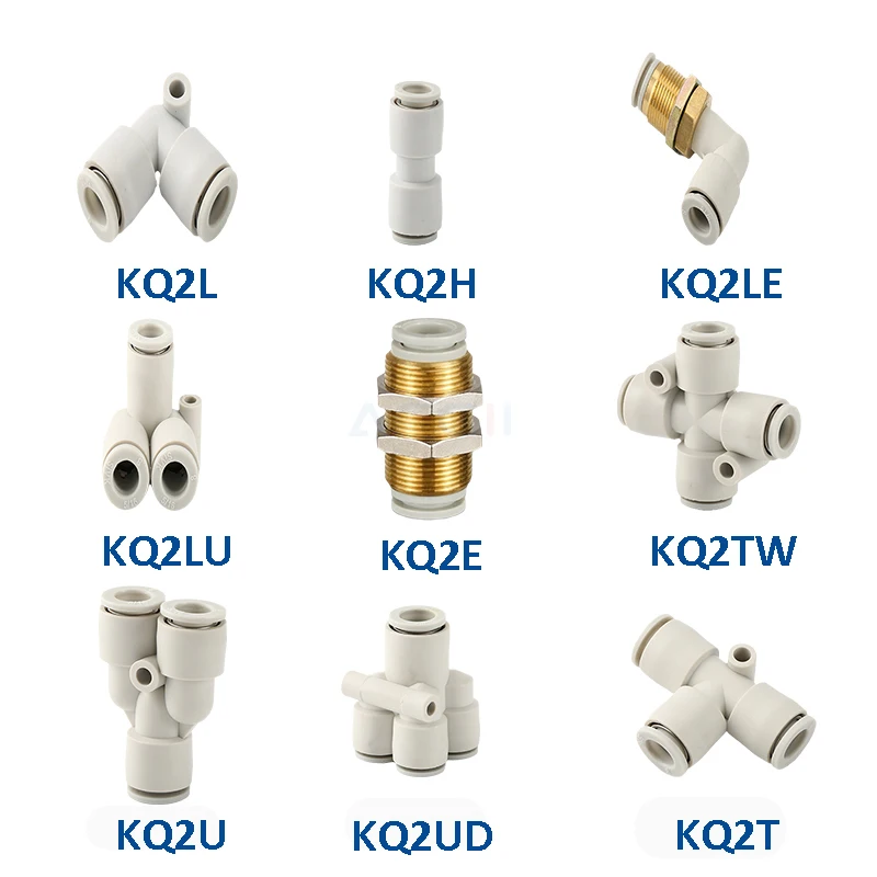 10PCS-SMC-Type-High-Quality-Fittings-KQ2L-KQ2H-KQ2U-KQ2T-KQ2LU-One ...