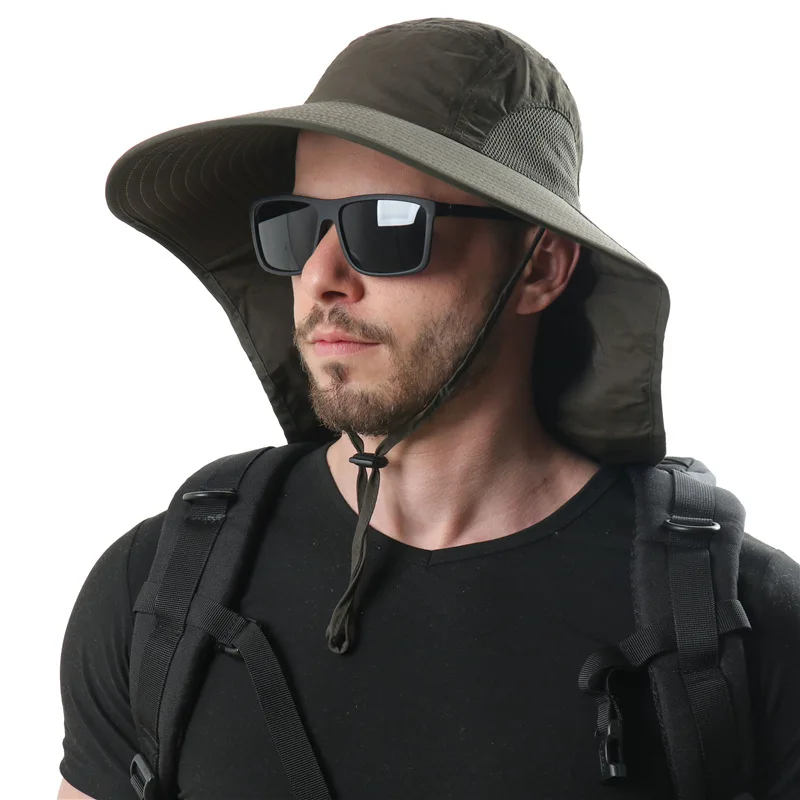 Unisex-Outdoor-Sun-Protection-Chap-us-Anti-Splashing-Mulheres-e-Homens ...