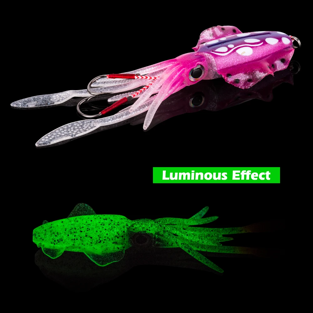 Goture-Squid-Soft-Fishing-Lure-20g-60g-15cm-Octopus-Jig-Lure-Luminous ...