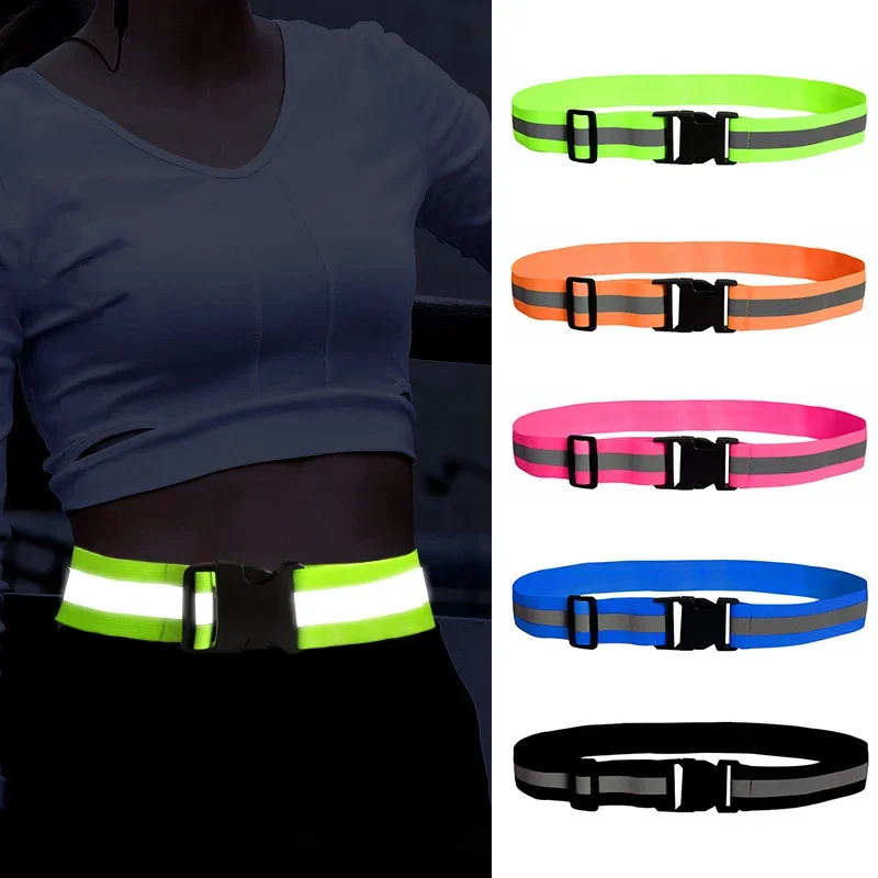 Elastic-Reflective-Belts-for-Running-Cycling-Sport-High-Visible-Night ...