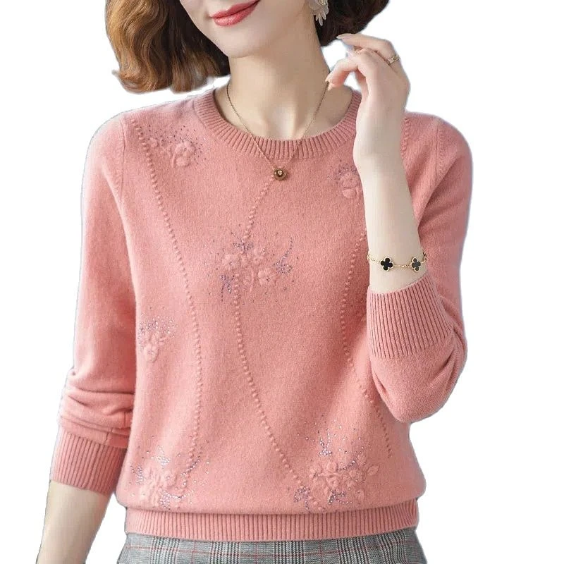 Embroidered Sweaters Women | Embroidered Sweater Pullover | Embroidered ...