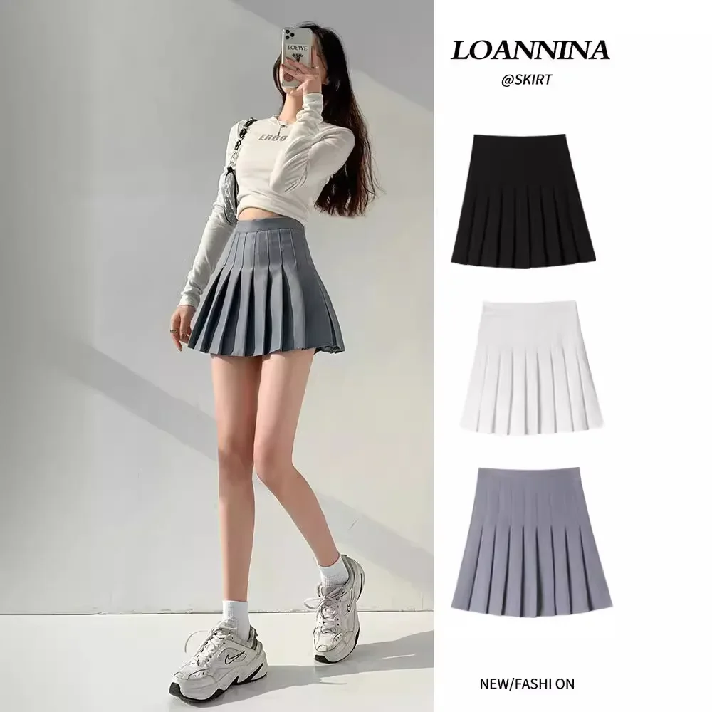 High-waisted-Slimming-Mini-Dress-For-Women-Summer-White-Japanese-Style ...