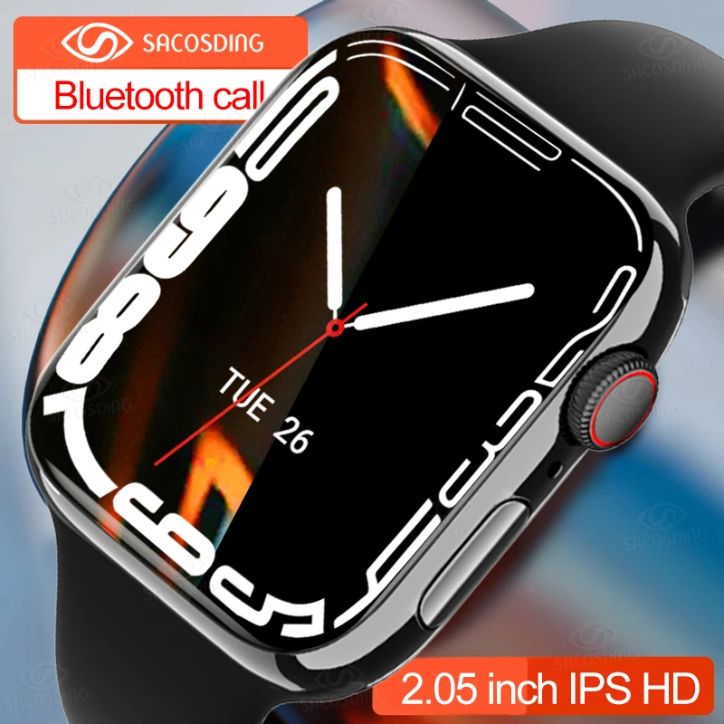Reloj inteligente Serie 8 para hombre y mujer, smartwatch con pantalla ...