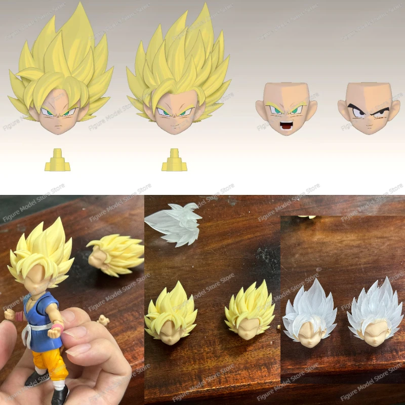 Recustom-Dragon-Ball-S-H-Figuarts-SHF-GT-Son-Goku-Accessories-Resin ...