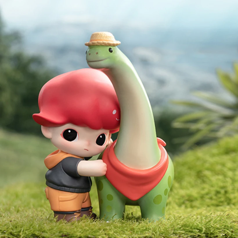 POP MART Dimoo Jurassic World Series Caja Sorpresa Juguetes Caja ...