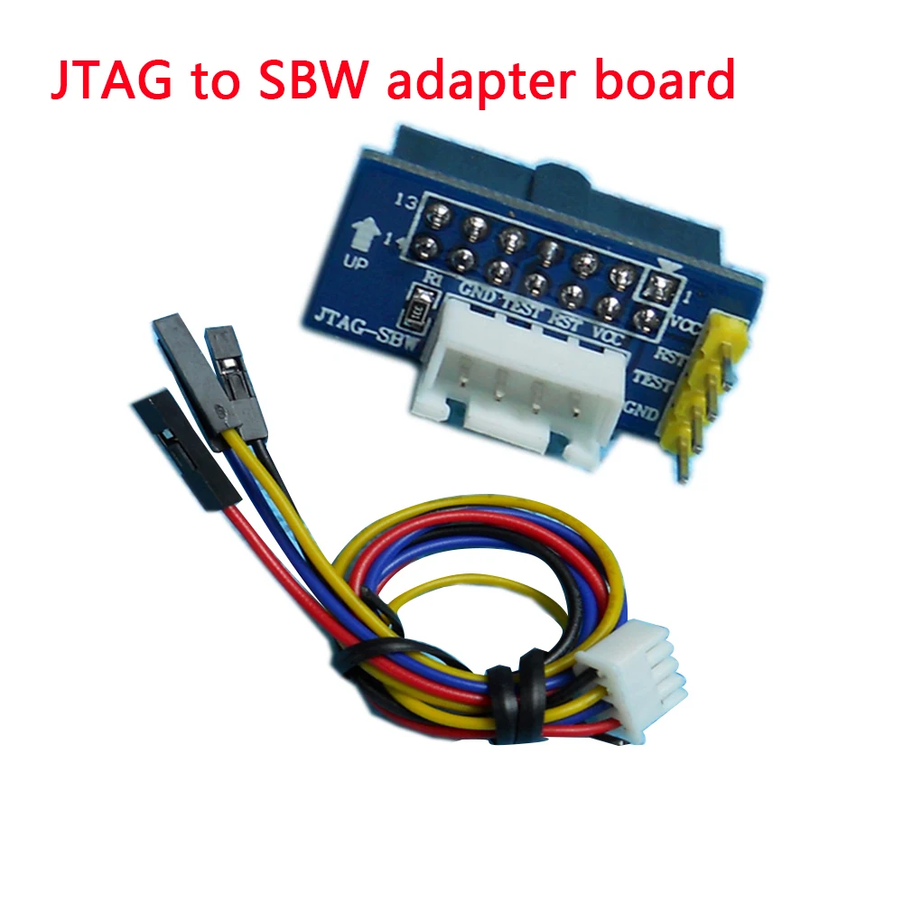 JTAG to SBW adapter board msp430 fet430uif download programmer emulator ...