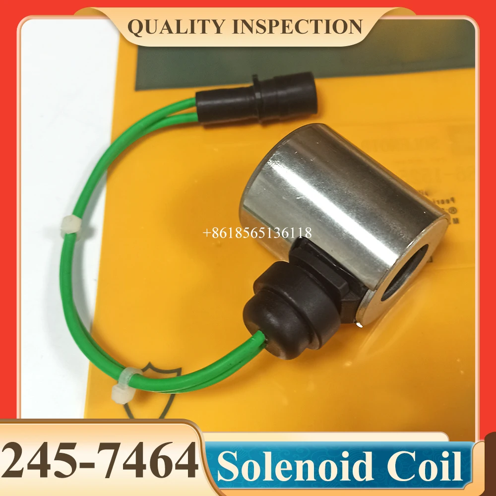 24V-Solenoid-Valve-Coil-321-5658-3215658-245-7464-2457464-186-1525 ...
