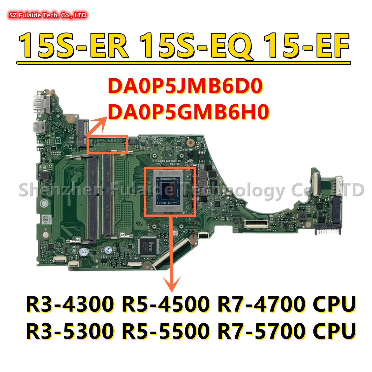 DA0P5JMB6D0-DA0P5GMB6H0-For-HP-15S-ER-15S-EQ-15-EF-Laptop-Motherboard ...