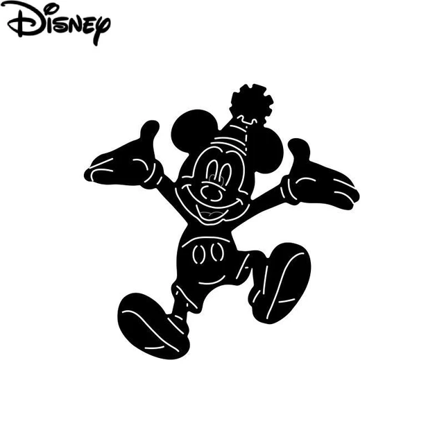 Mickey Mouse Body Silhouette