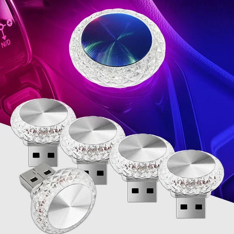Portable-Car-USB-Ambient-Light-Mini-LED-Decorative-Atmosphere-Lamps-for ...