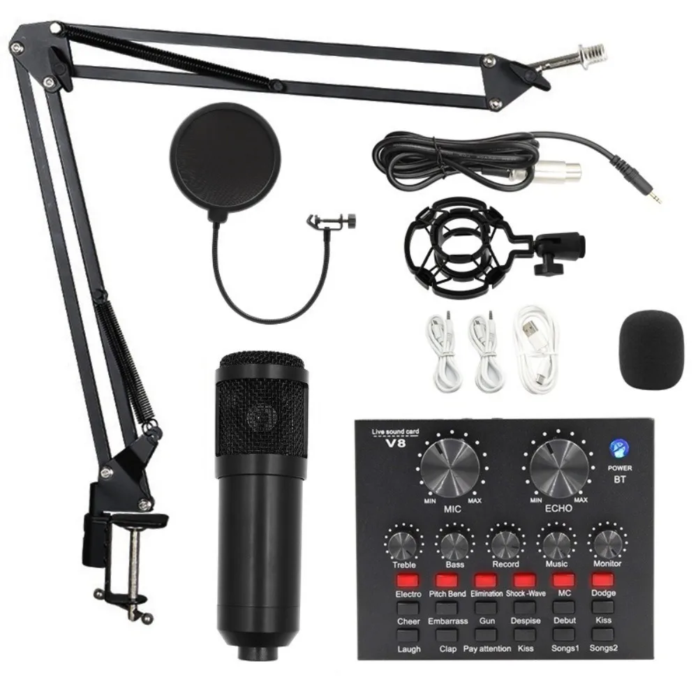 BM800-Condenser-Microphone-Kit-Computer-Sound-Card-Streaming-Audio ...