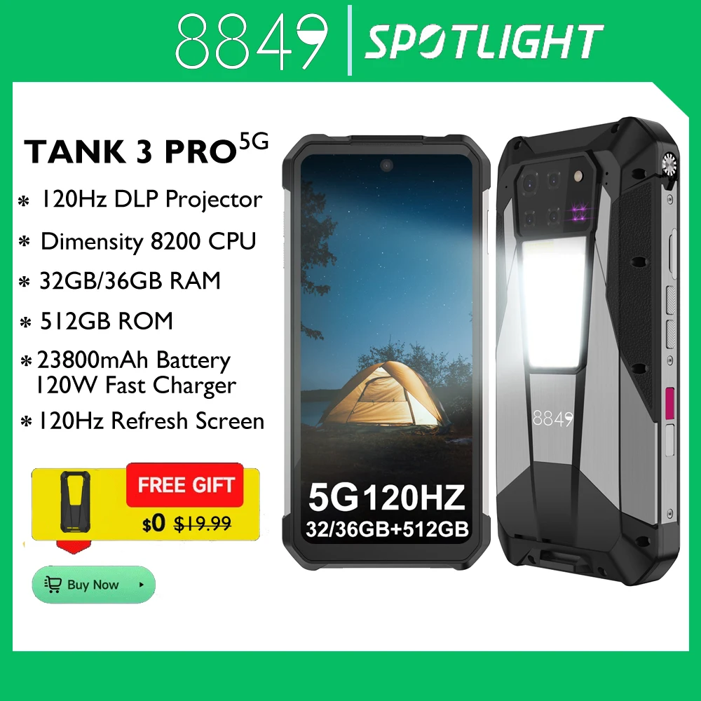 EU-MX-Warehouse-8849-Tank-3-Pro-by-Unihertz-Rugged-Smartphone-5G-with ...