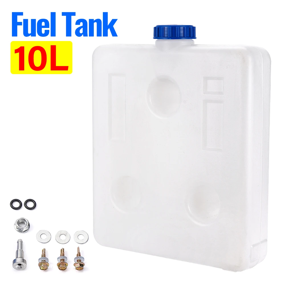 1pc 10L Plastic Fuel Oil Gasoline Tank For Car Truck Air Diesel Parking ...