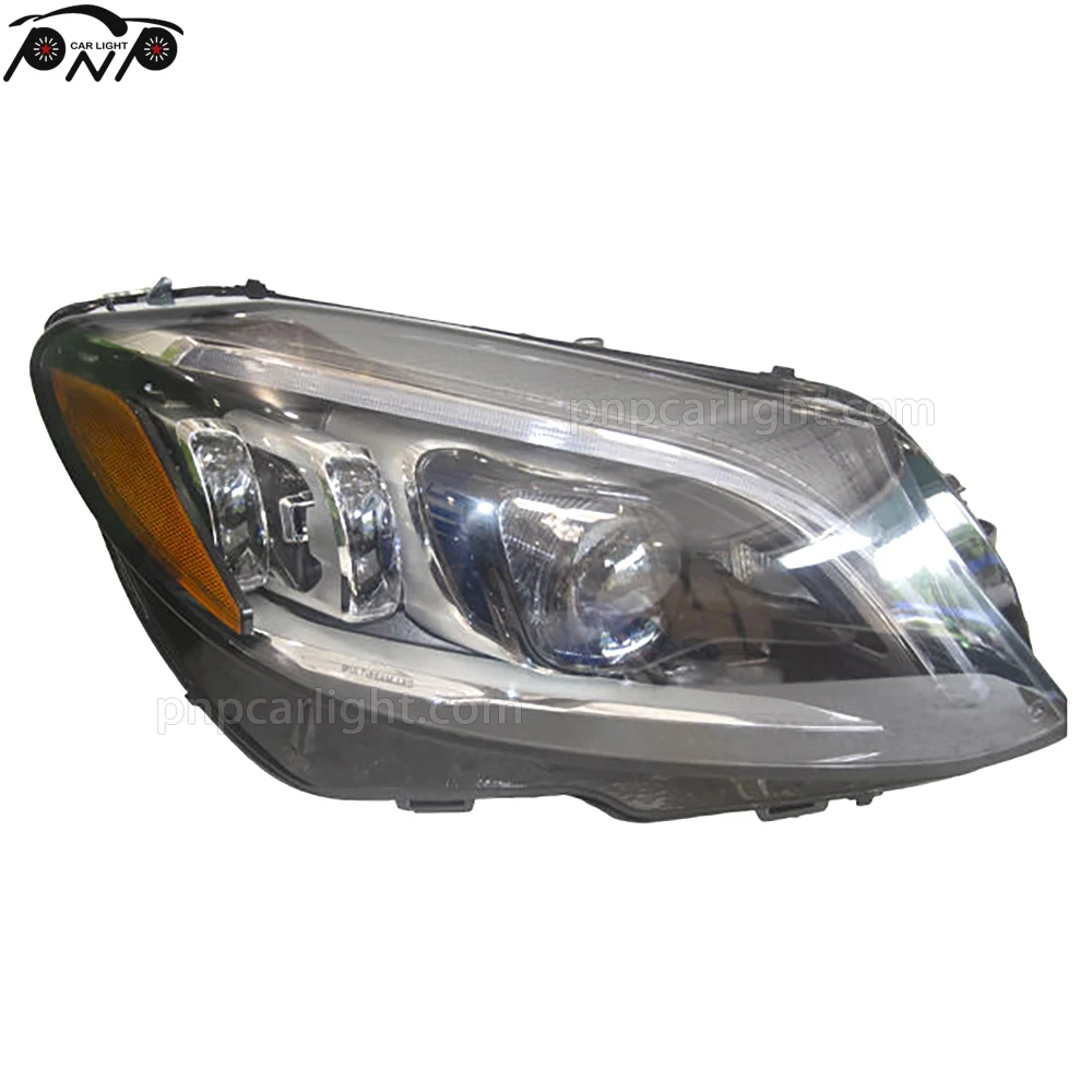 USA-Multibeam-LED-Headlight-for-Mercedes-Benz-C-Class-W205-A205-S205 ...