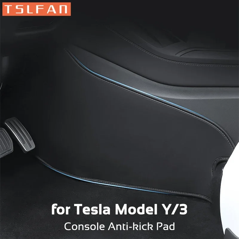 For-Tesla-Model-3-Y-Center-Console-Two-Side-Panel-Anti-Kick-Pad-Defense ...