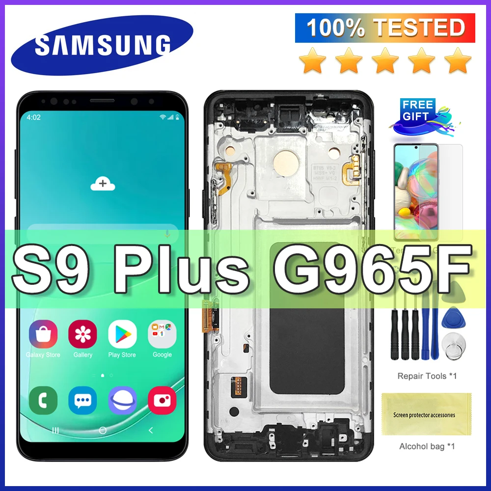 High Quality TFT For Samsung Galaxy S9 Plus G965 G965F LCD Display ...