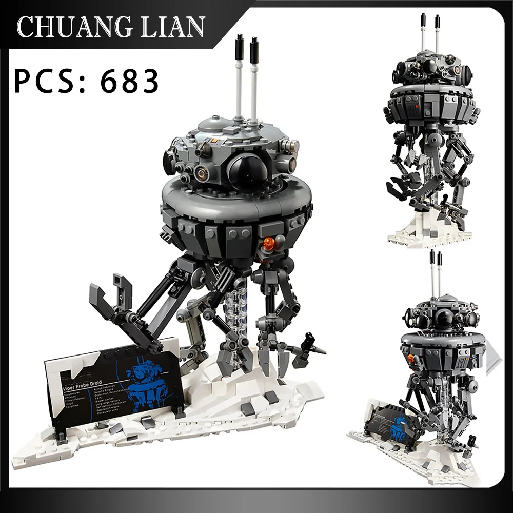 Lego Star Wars Imperial Probe Droid | Star Wars Droid Blocks | Building ...